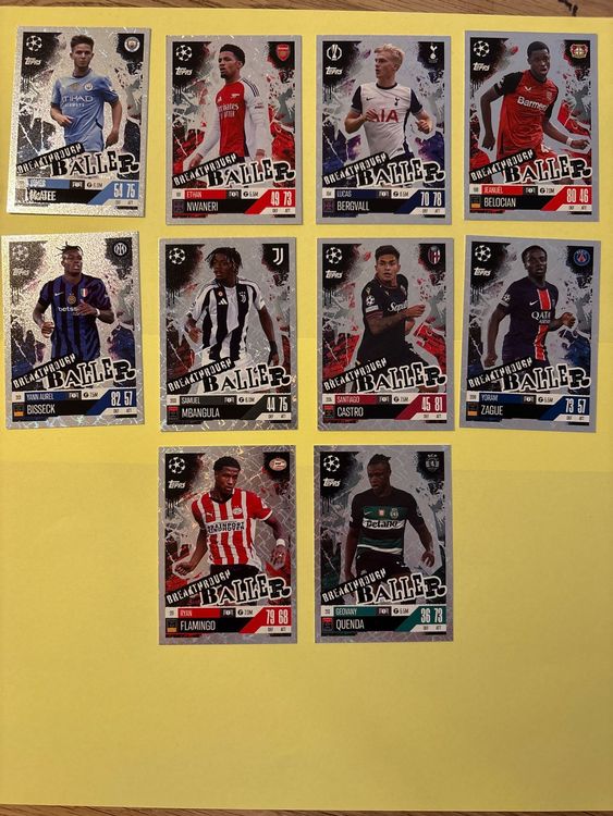 Topps Match Attax 24/25 Breakthrough Baller | Kaufen auf Ricardo