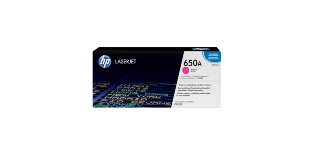 HP 650A Magenta Original LaserJet Toner Cartridge, CE273A (Neu und originalverpackt) in Yverdon ...