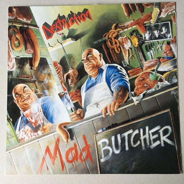 Destruction – Mad Butcher 12“ Thrash Metal 1st Press 1987 (Gebraucht ...