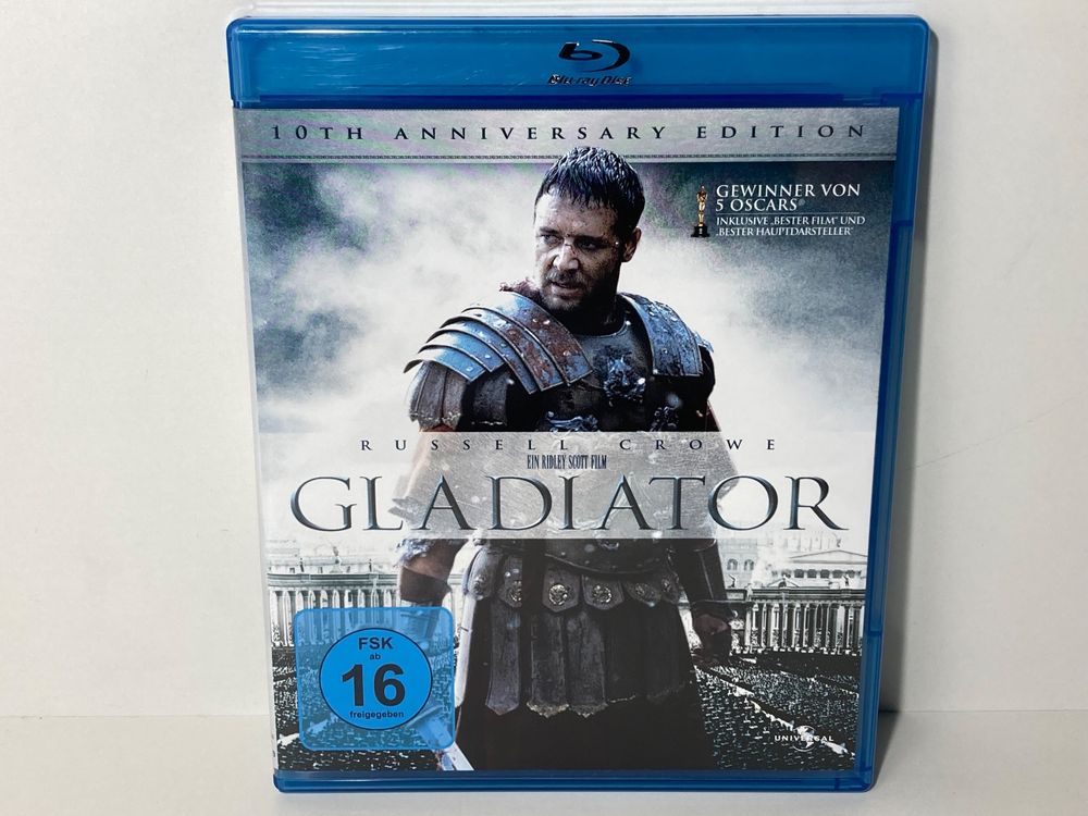 Gladiator Blu Ray (Gebraucht) in Wilderswil für CHF 3.9 – mit Lieferung auf Ricardo kaufen