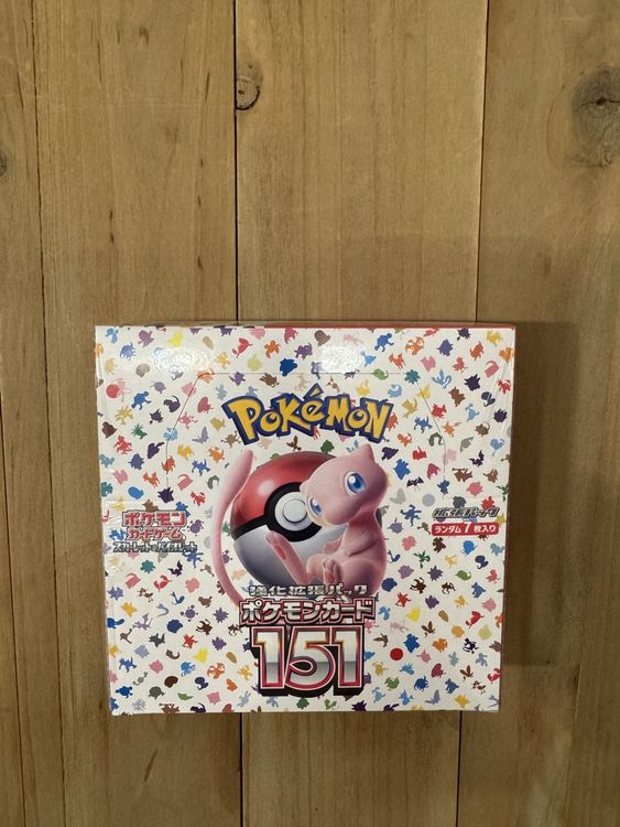 Pokemon 151 Display / Booster Box JPN New Sealed ab 1.- Fr (Neu und ...