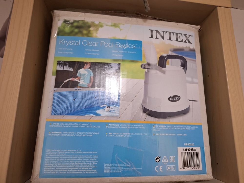 INTEX Poolpumpe Krystal Clear (Gebraucht) in Stäfa für CHF 5 – mit ...