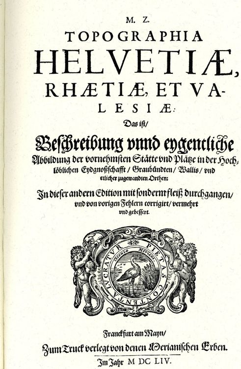 Merian - Helvetiae - Schweiz - Faksimileausgabe 1960 | Kaufen auf Ricardo