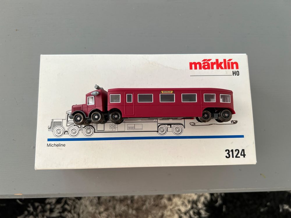 Märklin 3124 Micheline Analog (Gebraucht) in Uttigen für CHF 75 – mit Lieferung auf Ricardo kaufen