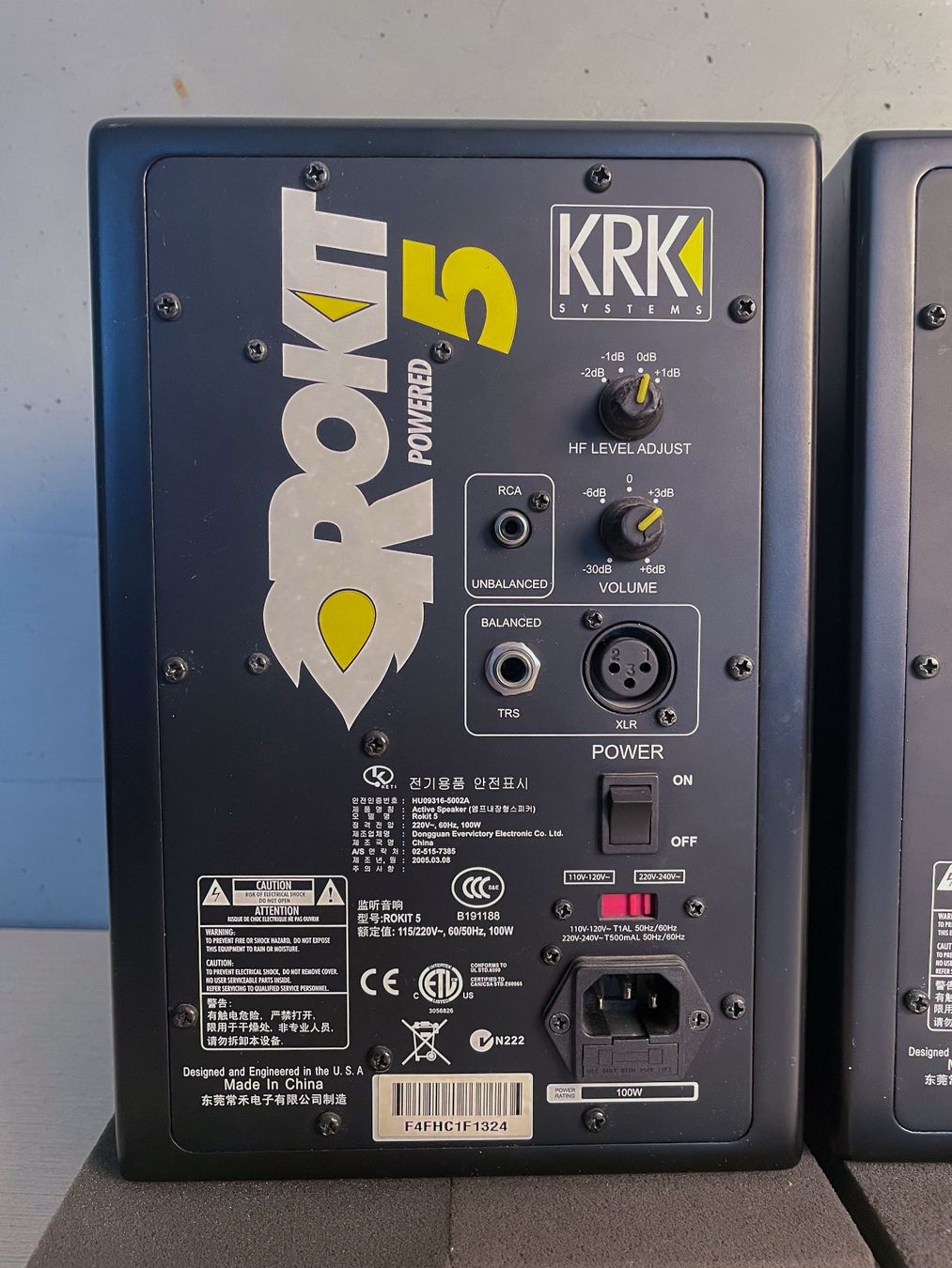 KRK Rokit 5 (Gen 1) 5" Powered Studio Monitor Lautsprecher (Gebraucht ...