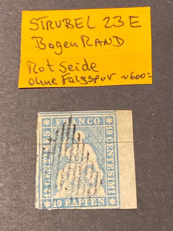 Strubel 23E - Rechte Bogenrand (Gebraucht) in Vionnaz für CHF 10.5 – mit Lieferung auf Ricardo ...