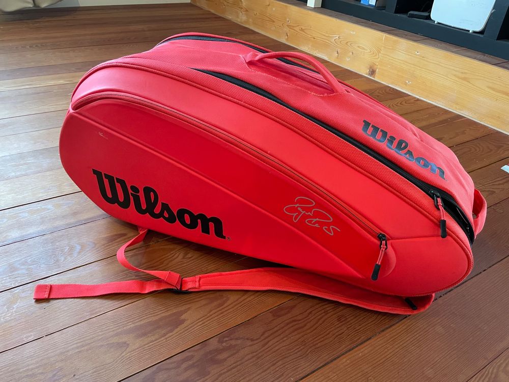 WILSON Tennistasche Roger Federer DNA 2018 12er Pack (Gebraucht) in ...
