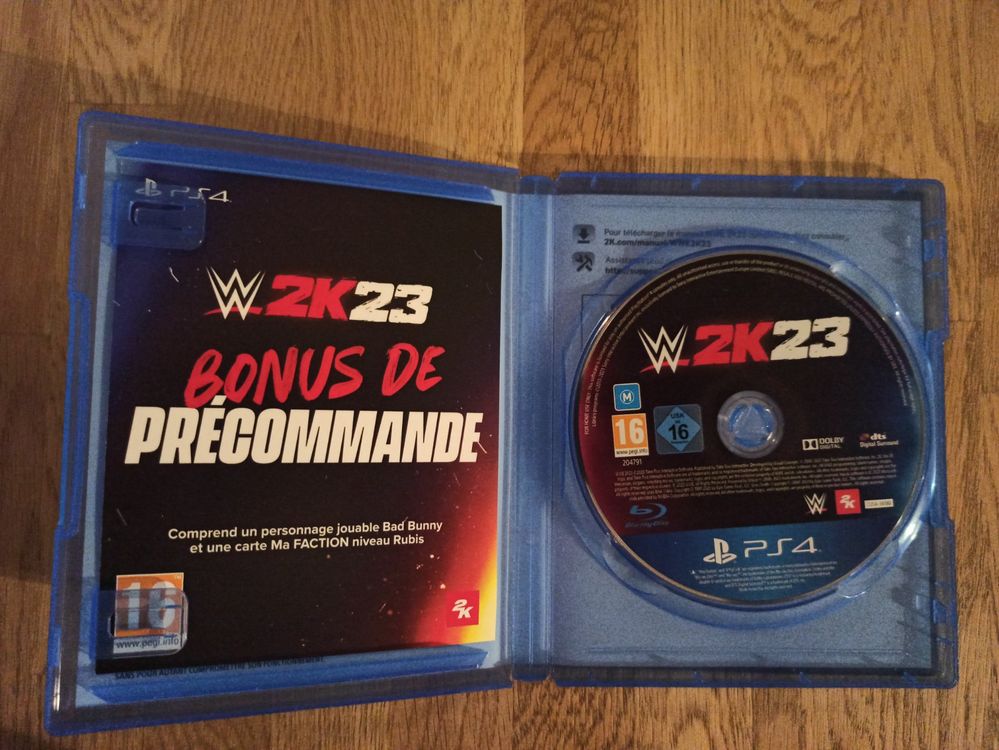 W2K23 - WWE 2K23 Wrestling - Kämpfe PS4 / PS5 📀🎮📀 (Gebraucht) in ...