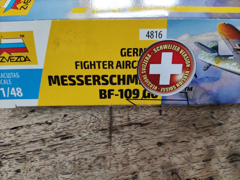 Messerschmidt Bf-109 G6 ZVEZDA (Neu und originalverpackt) in Turgi für CHF 15 – mit Lieferung ...