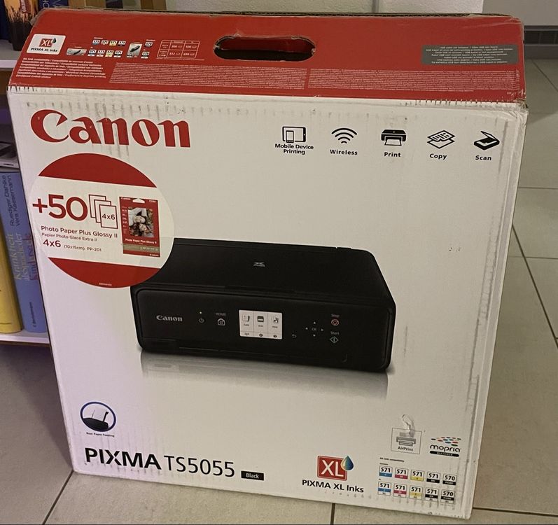 Canon PIXMA TS5055 Drucker (Defekt) in Glattfelden für CHF 5 – nur ...