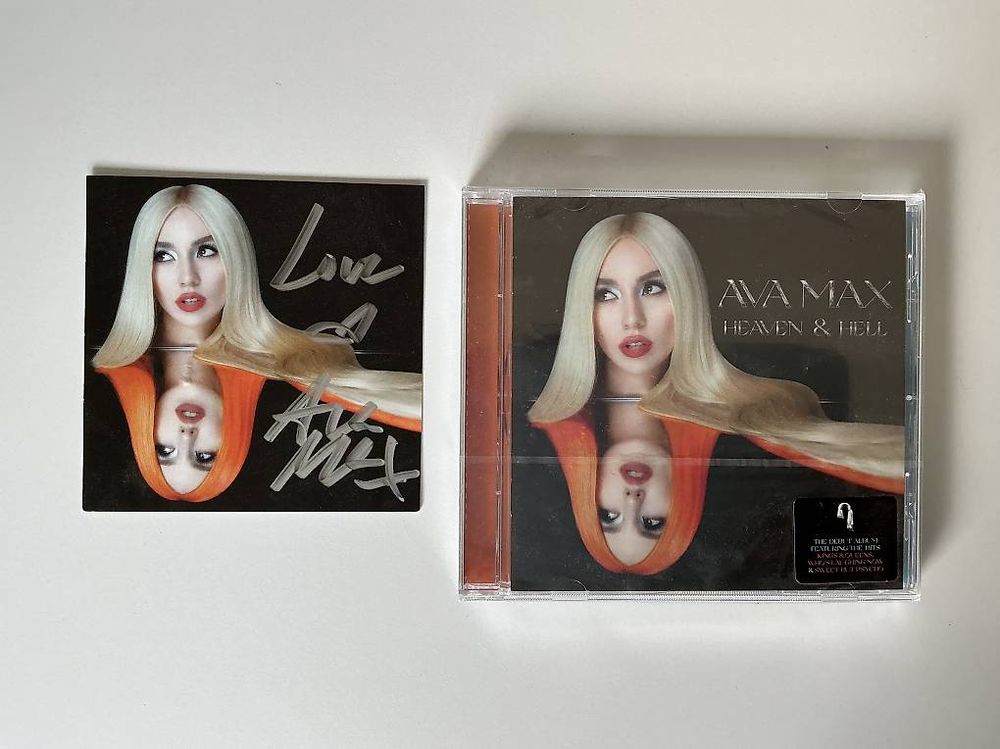 AVA MAX Heaven and Hell Album mit Autogrammkarte (Neu und ...