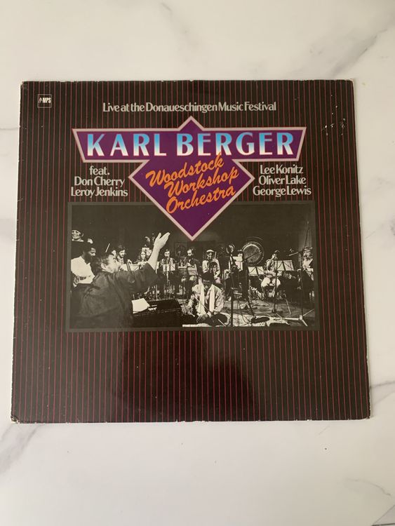 Karl Berger.Don Cherry,Lee Konitz,Trilok Gurtu (Gebraucht) in lausanne ...