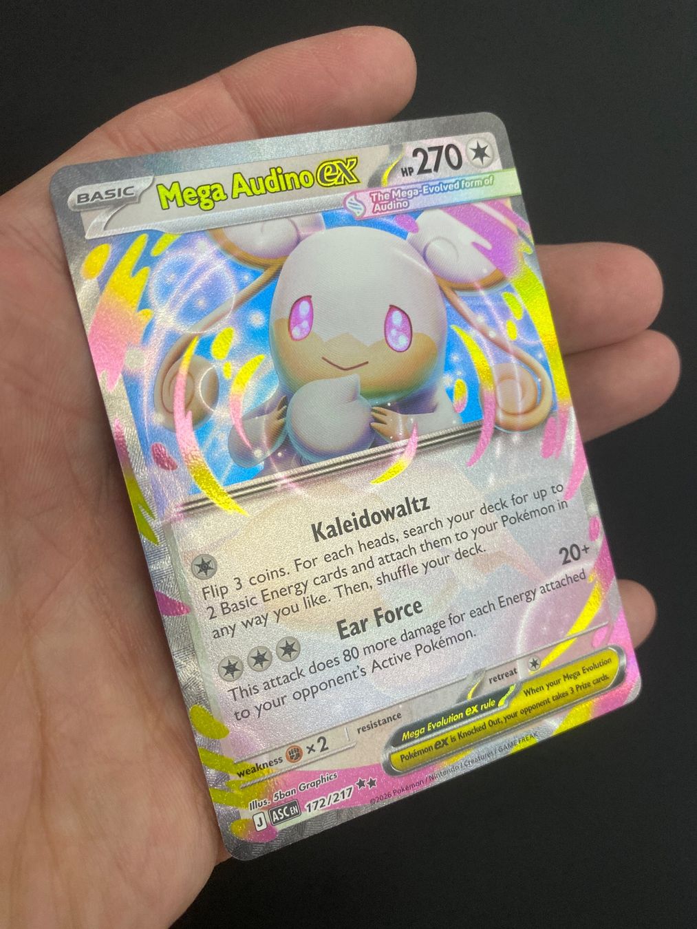 Mega Audino ex 172 - Ascended Heroes - EN ab 1 (Neu (gemäss ...