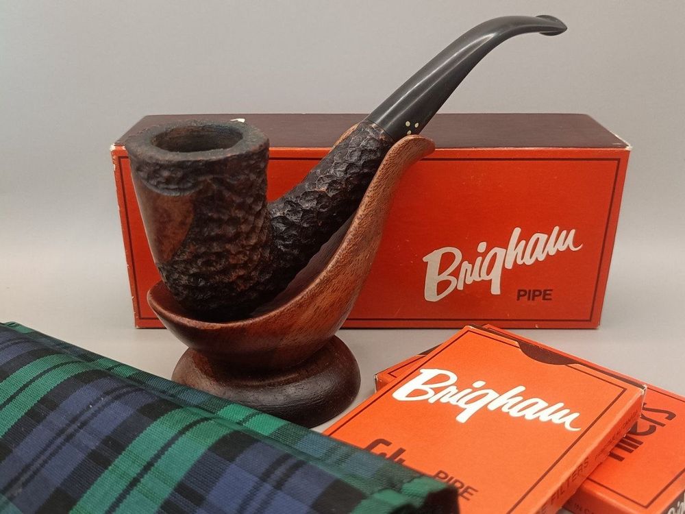 Pipe Pfeife Brigham Canada filter full set vintage (Gebraucht) in ...