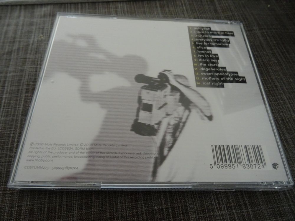 Moby - Last Night CD | Kaufen auf Ricardo