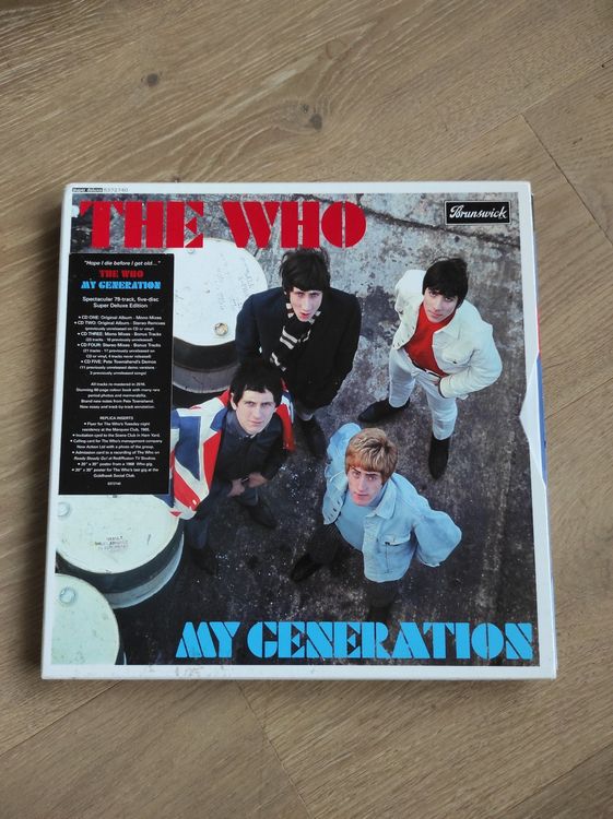 The Who - My Generation super deluxe Ausgabe 5 CDS und book (Gebraucht ...