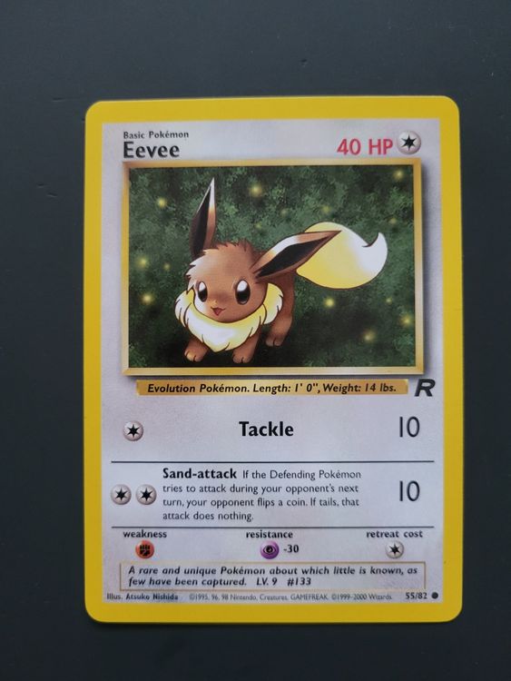 Pokemon Eevee (NM) Team Rocket | Kaufen auf Ricardo