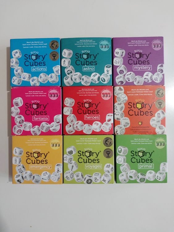 Story Cubes 9 Versionen (Neu (gemäss Beschreibung)) in Rüdlingen für ...