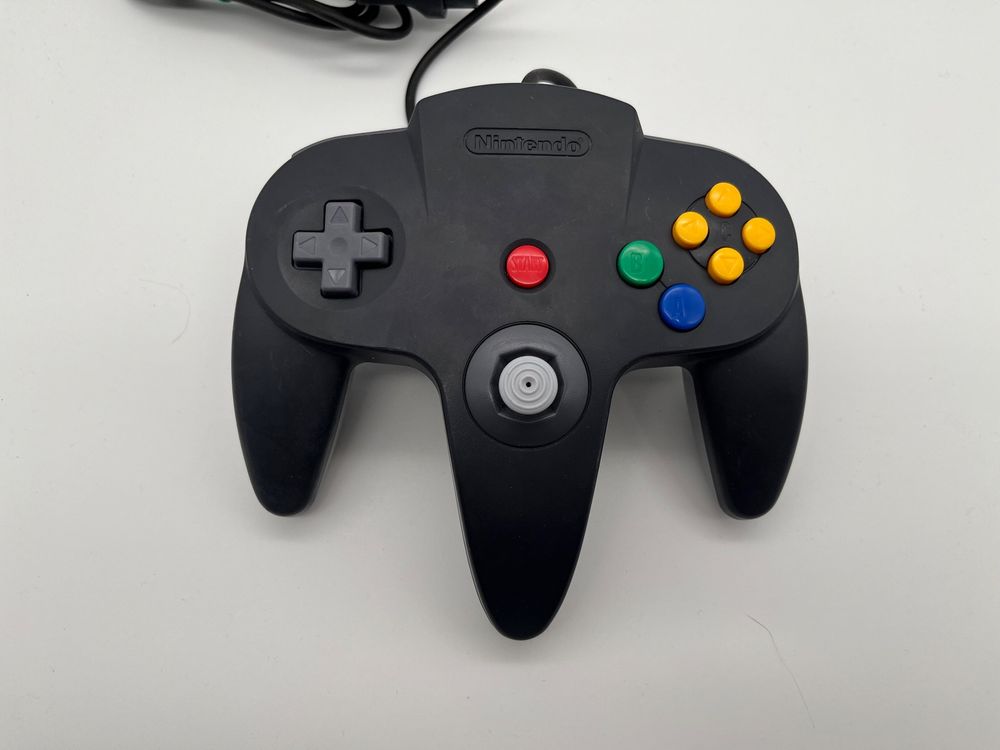 Nintendo 64 Orange Transparent fire Sun N64 Controller (Gebraucht) in ...