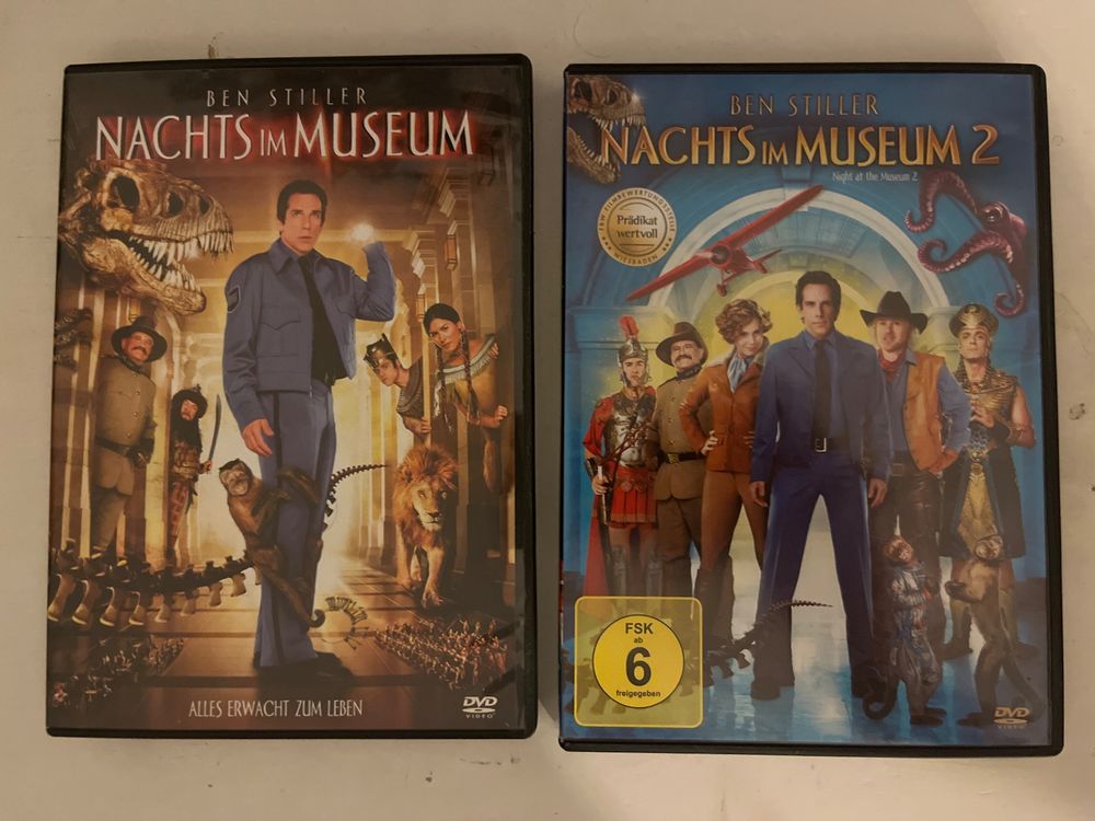 Nachts im Museum 1 & 2 DVD 📀 - Ben Stiller (Neu (gemäss Beschreibung)) in Sierre für CHF 6.95 ...