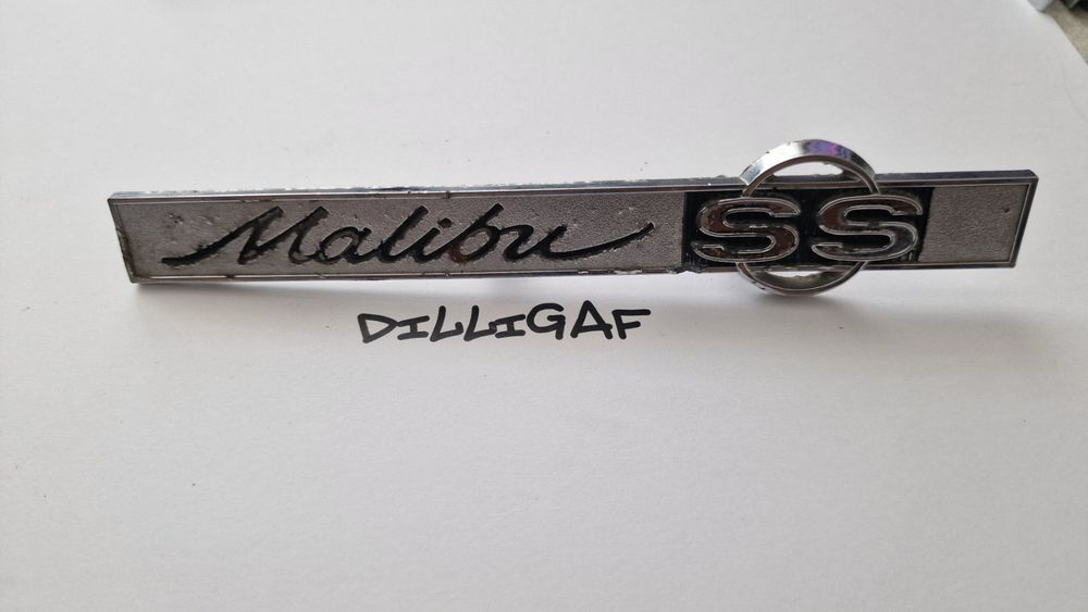 Chevrolet Malibu SS Original US-Car Emblem 1960/1970er | Kaufen auf Ricardo
