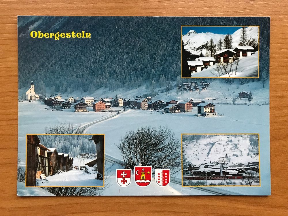AK Obergesteln, Goms, Wallis (Neu (gemäss Beschreibung)) in Liestal für ...