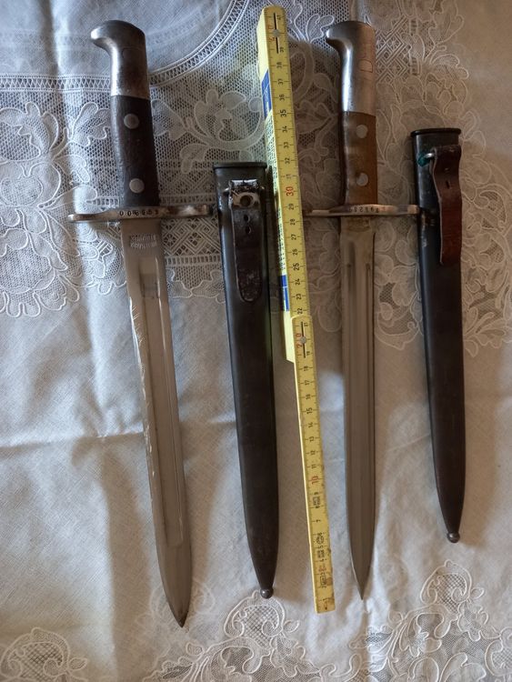 Lot baïonnettes CH 1899, 1931 | Kaufen auf Ricardo