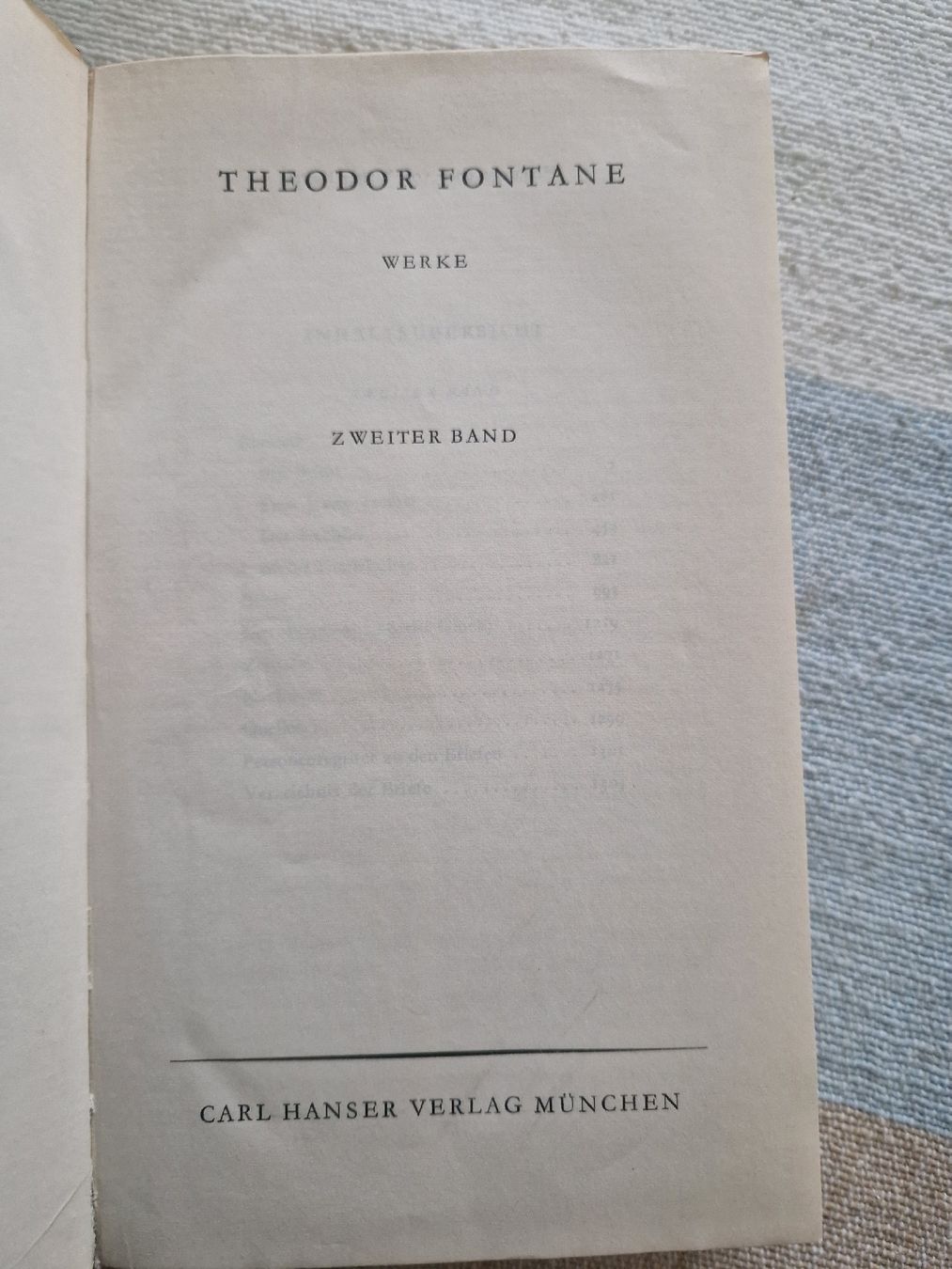 Theodor Fontane Werke, Band 2, Klassiker für kalte Tage (Gebraucht) in ...