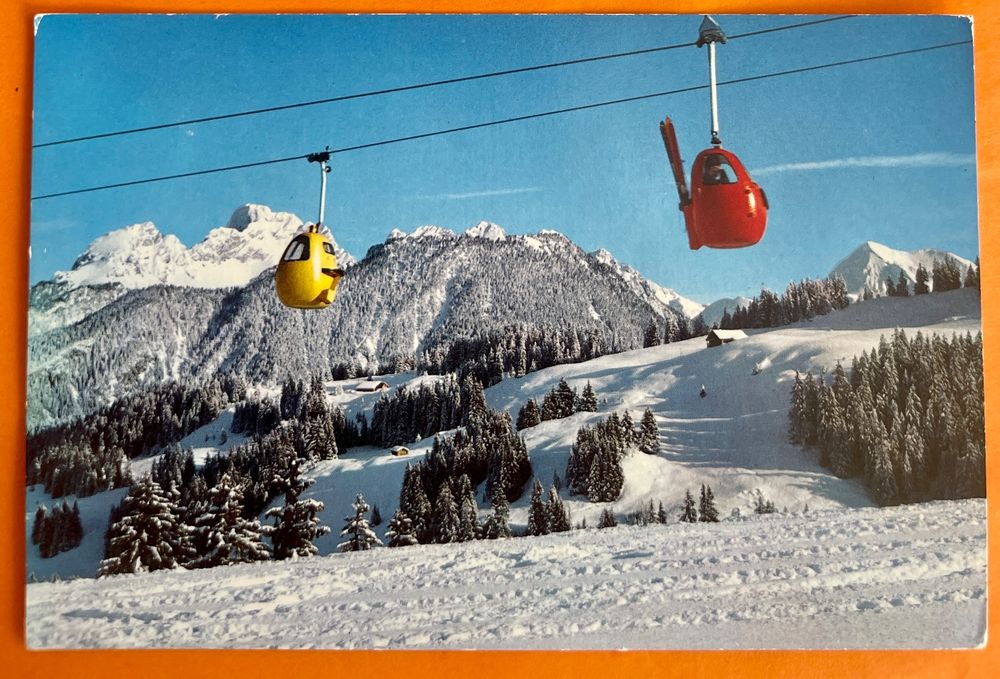 AK: ZWEISIMMEN - Gondelbahn - Rinderberg Photo E.Gyger (Gebraucht) in Lutry für CHF 4 – mit ...