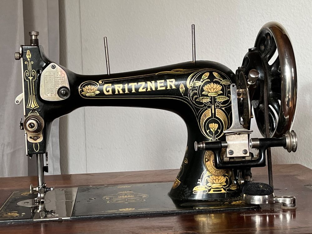 Elegantes Gritzner Nãhmaschine Alt Ebenbild