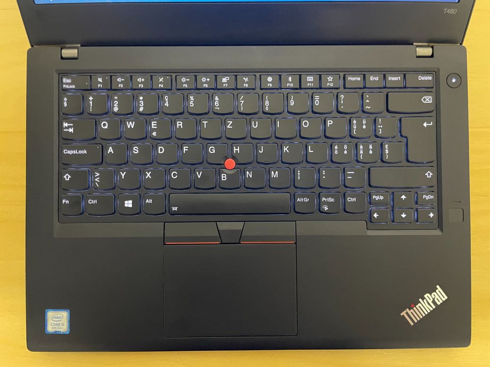 Lenovo ThinkPad T480 | 14” Full HD, i5, SSD, Fingerprint (Gebraucht) in ...