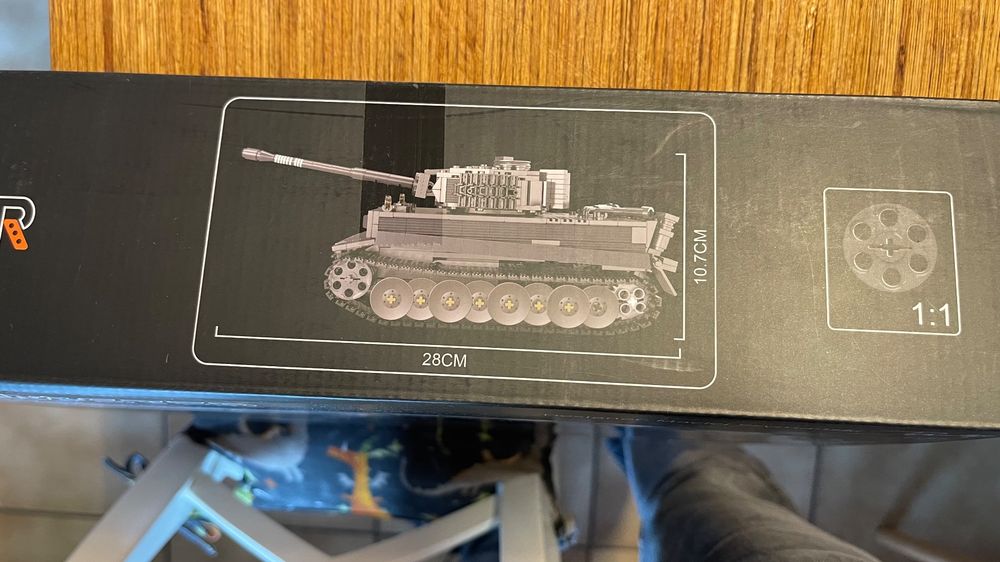 Cadfi MASTER Tiger tank 925Teile | Kaufen auf Ricardo