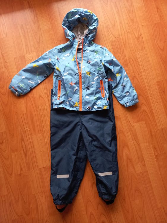 Kinder Regenanzug Gr. 98/104, wasserdicht, mit Reflektoren (Gebraucht ...