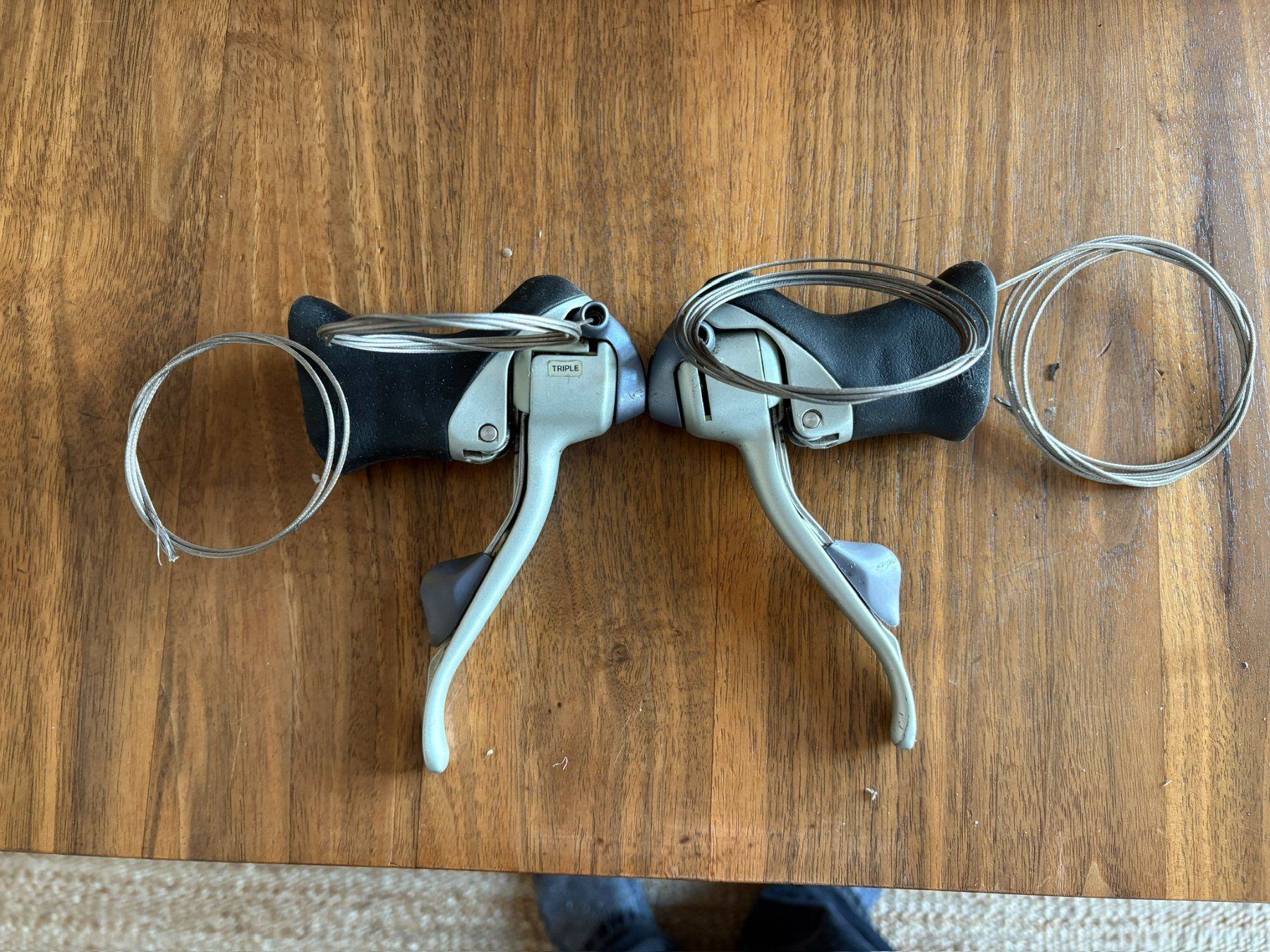 Shimano 105 STI brems-schalthebeln ST-1055 Triple 8s (Gebraucht) in ...