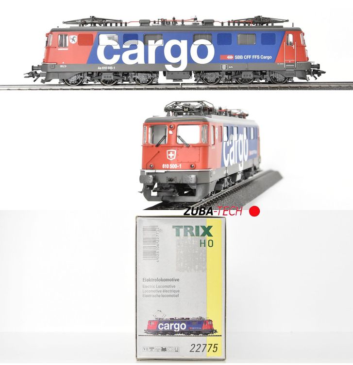 Trix 22775 E-Lok Ae 610 SBB Cargo H0 GS Analog mit OVP | Kaufen auf Ricardo