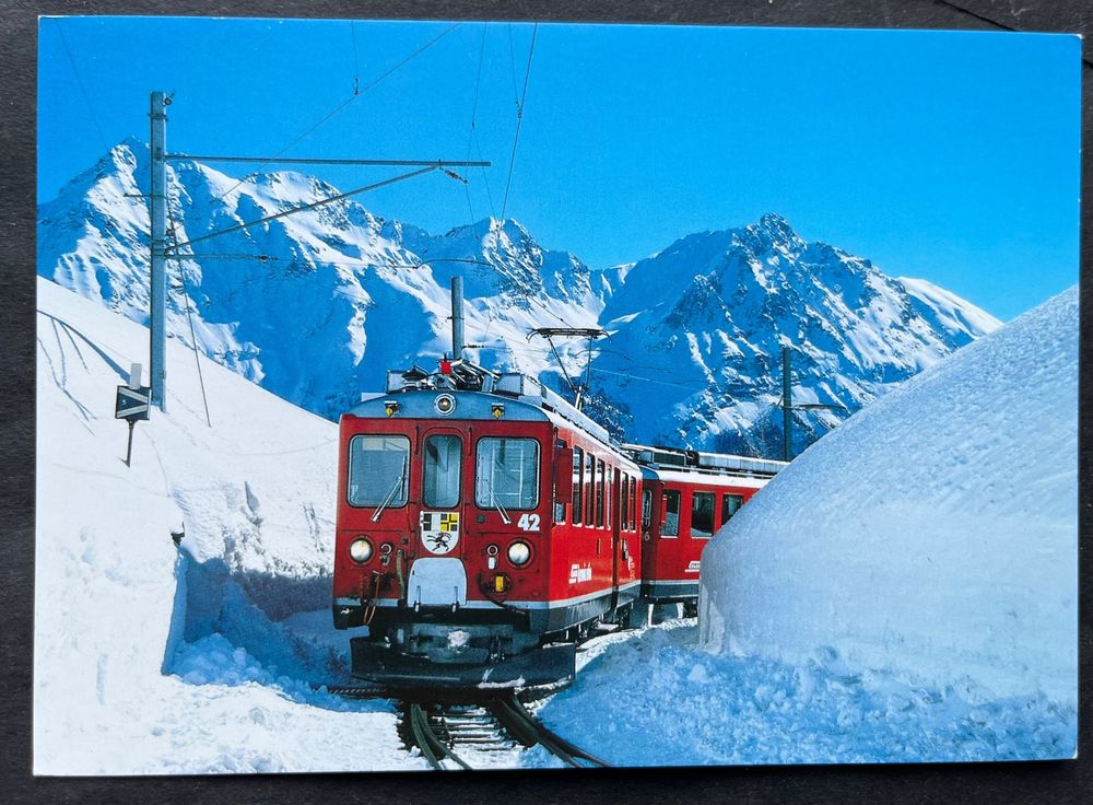 Rhätische Bahn bei Alp Grüm 2001 | Kaufen auf Ricardo