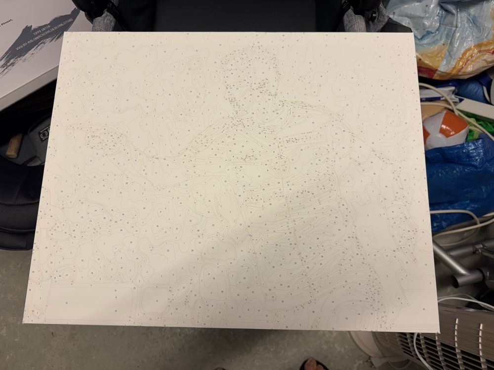 Leinwand Malen nach Zahlen Marco Streller 40x50cm (Neu und ...