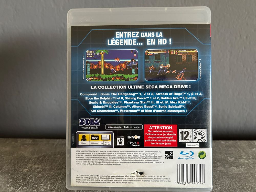 Sega Mega Drive Ultimate Collection - PS3 (Gebraucht) in Oberglatt ZH für CHF 24.9 – mit ...