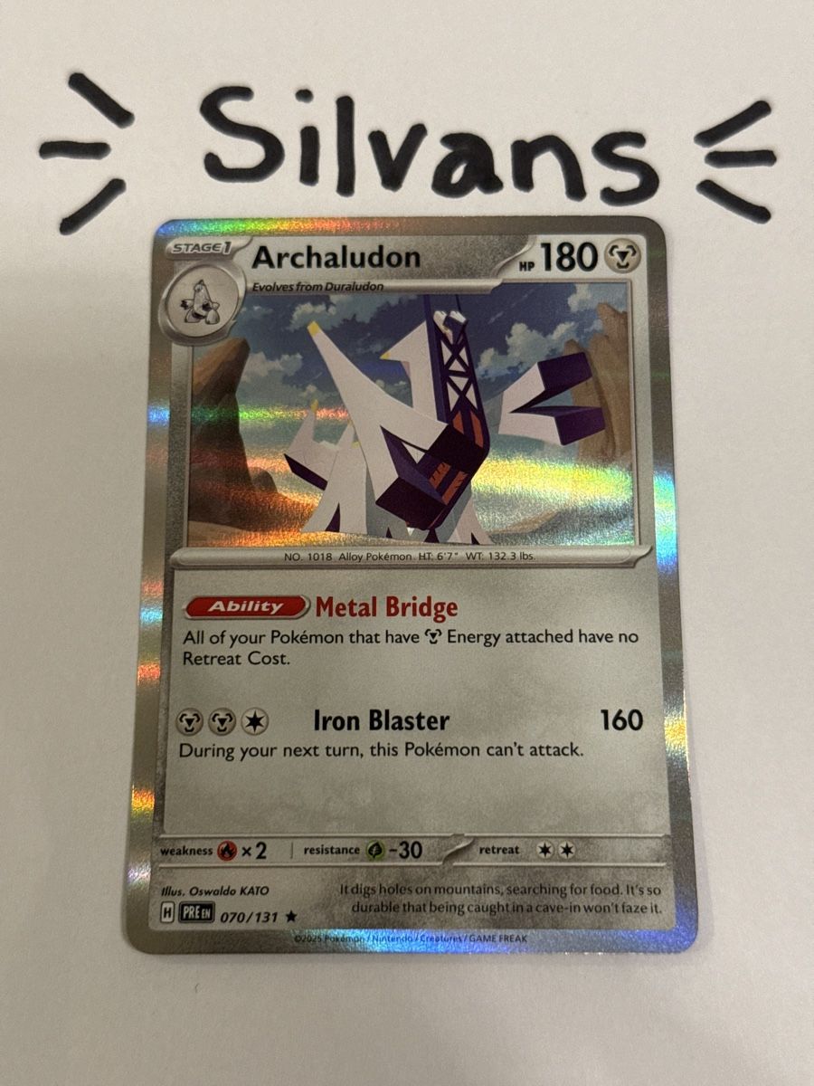 Archaludon Holo 070/131 Prismatic Evolutions Englisch (Neu (gemäss ...