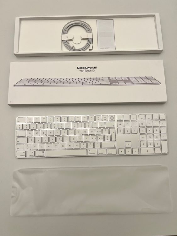 Top: Apple Magic Keyboard mit Touch ID und Ziffernblock (Neu (gemäss ...