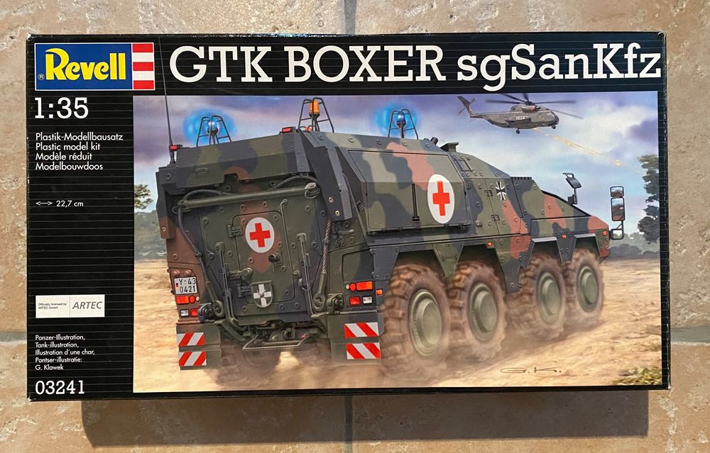 GTK Boxer 1:35 REVELL (Gebraucht) in Ramersberg für CHF 39.9 – mit ...