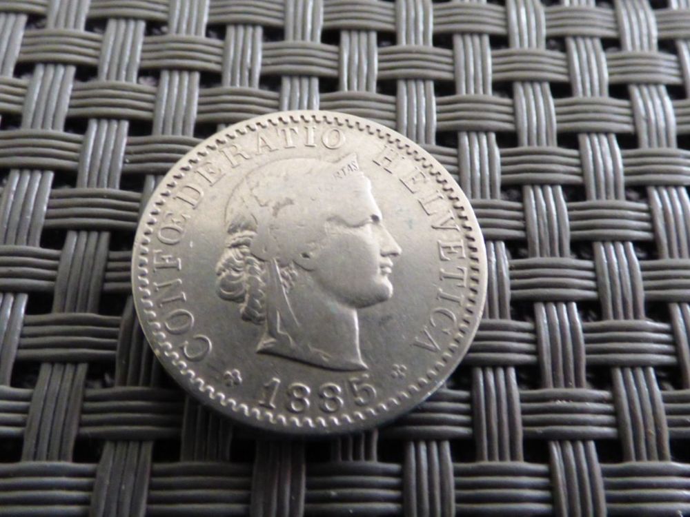 Schweizer 20 Rappen 1885 | Kaufen auf Ricardo