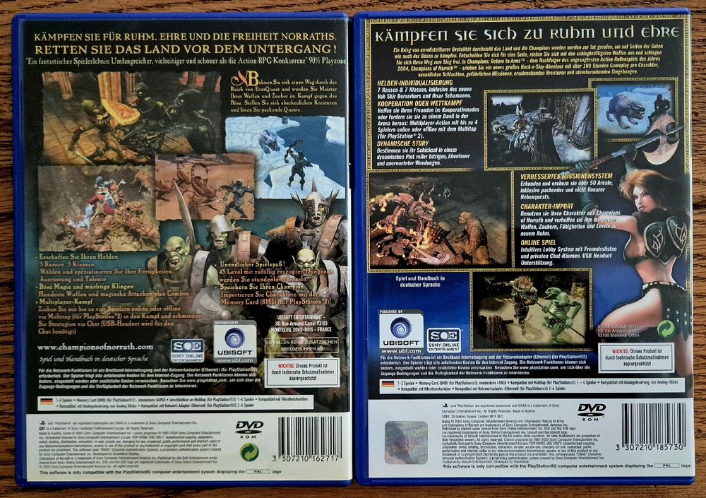 Champions of Norrath + Return to Arms PS2 (Gebraucht) in Au SG für CHF ...