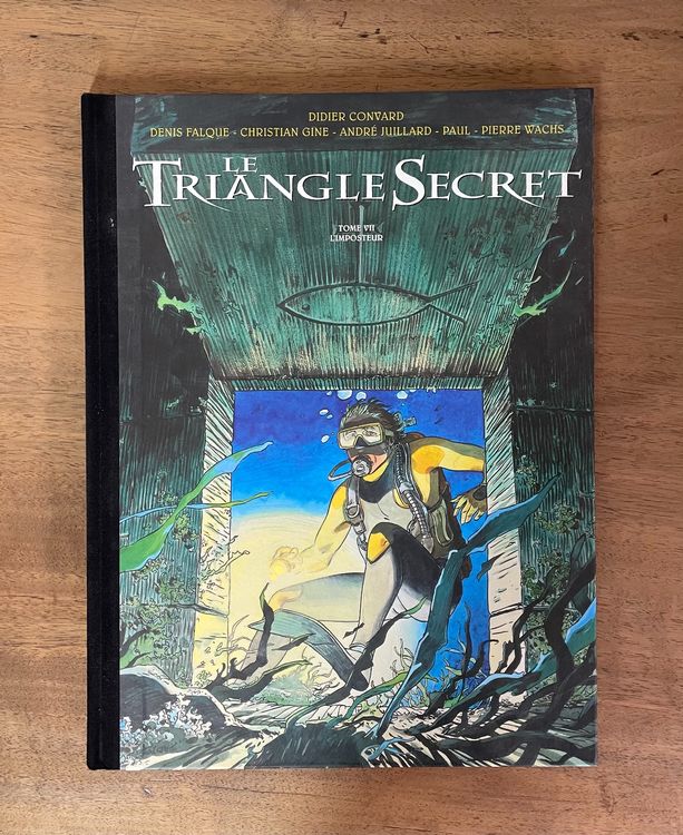 « Le triangle secret » avec dédicace de Convard (D'occasion) à Lausanne ...