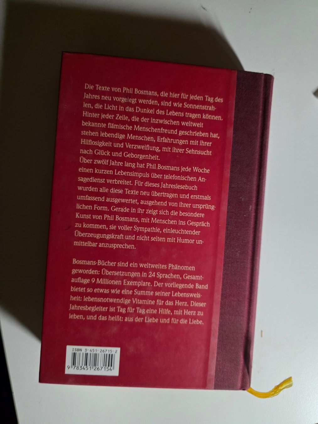 Phil Bosmans - Leben jeden Tag - Ein Jahresbegleiter 1999 (Gebraucht ...