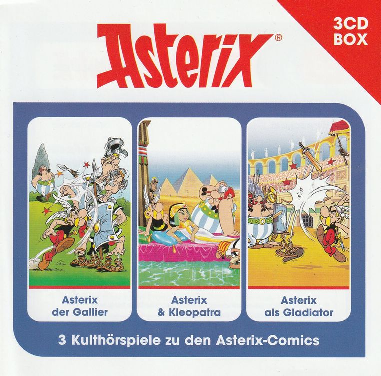 Asterix 3 CDs Asterix der Gallier / Asterix & Kleopatra ... | Kaufen auf Ricardo