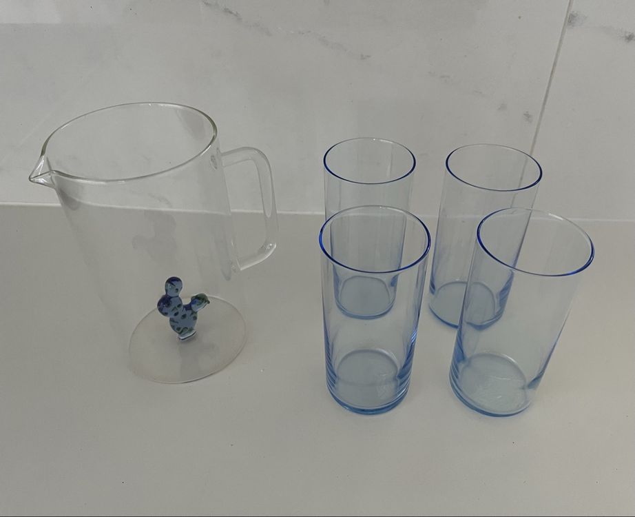 Caraffa Ichendorf 4 bicchieri (Usato) a origlio per CHF 70 – con ...
