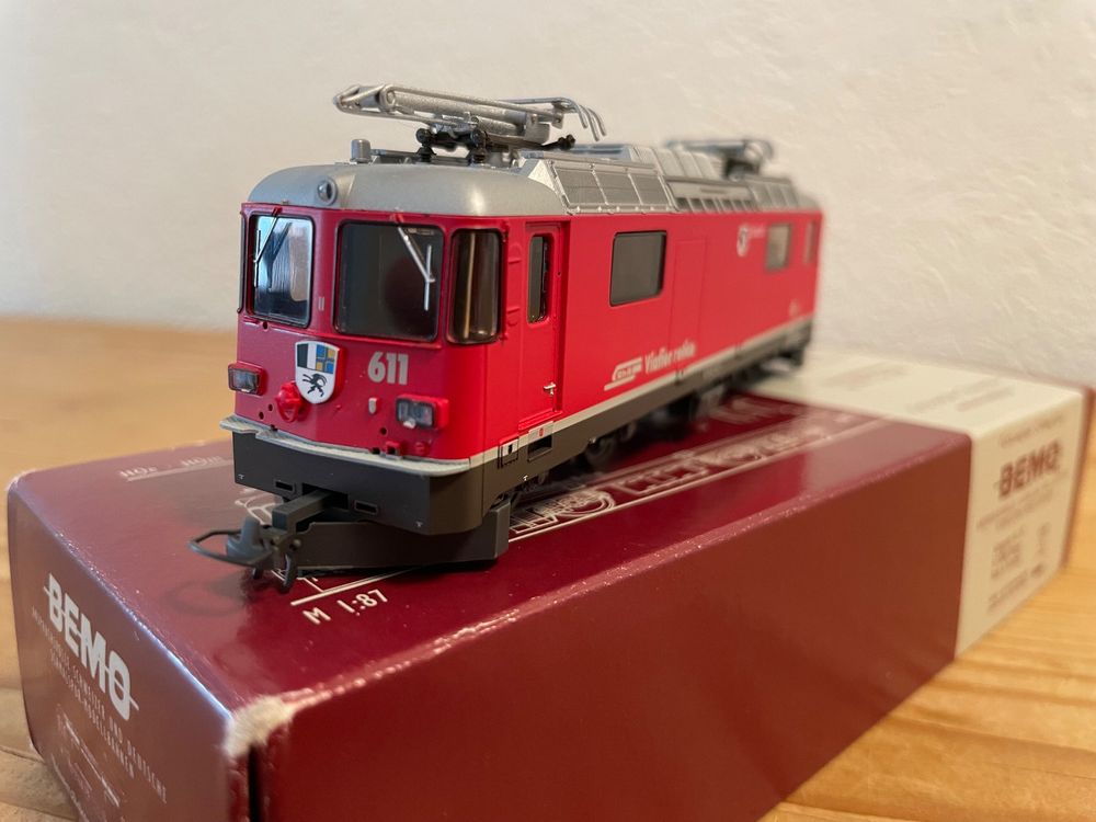 BEMO 1258 151 RhB Ge 4/4 II 611 Landquart (Neu (gemäss Beschreibung ...