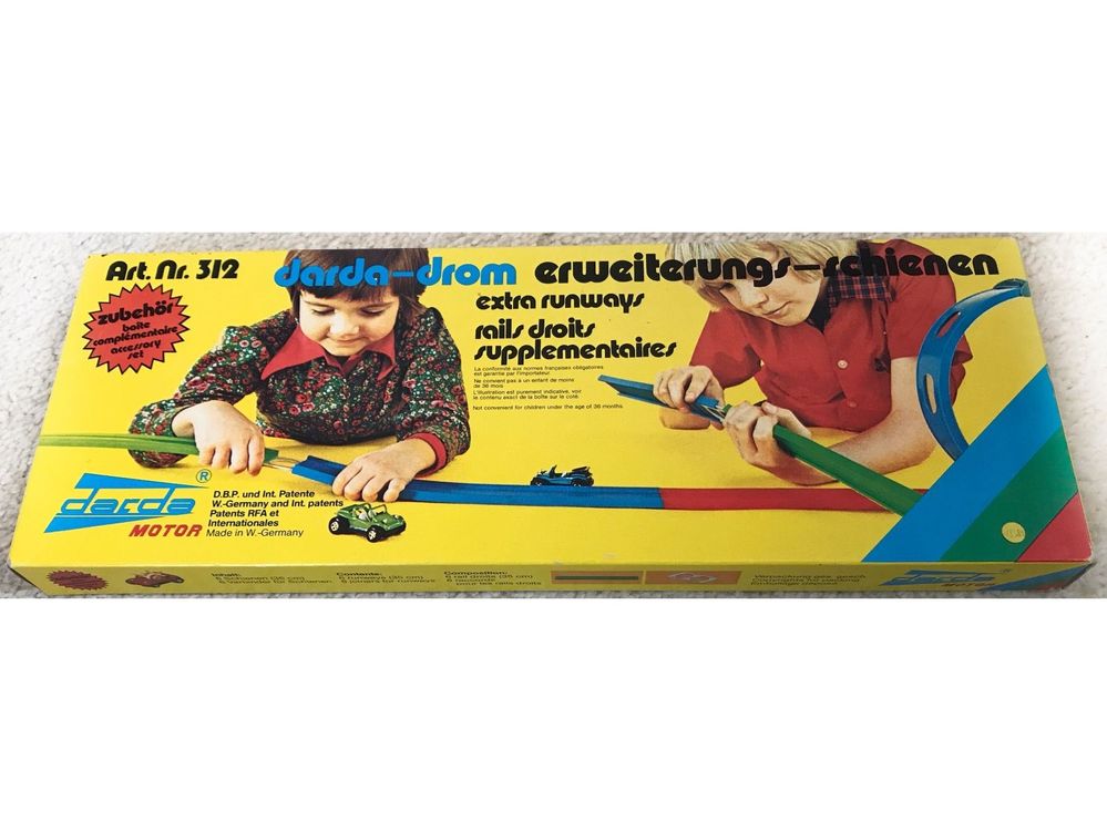 Darda-Drom Erweiterungs-Schienen zu Rennbahn / NEU | Kaufen auf Ricardo