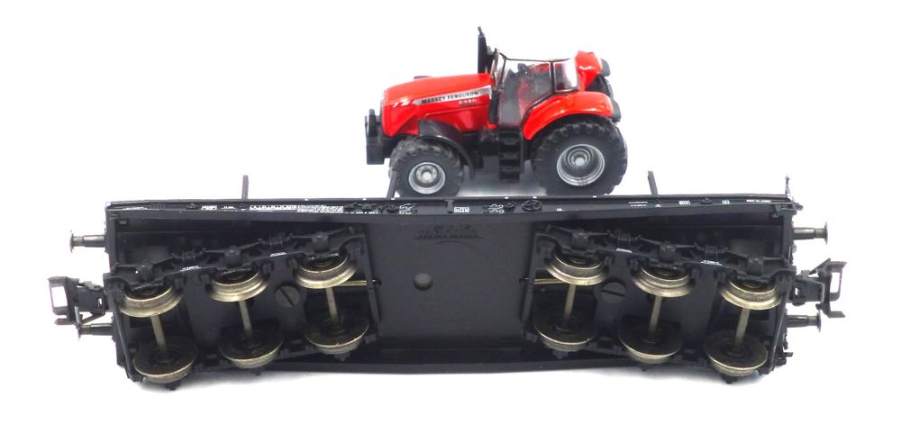 Schwerlast-Flachwagen Siku Traktor DB AC H0 Märklin (1) | Kaufen auf ...